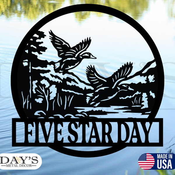 Metal Signs Personalized Ducks - Etsy