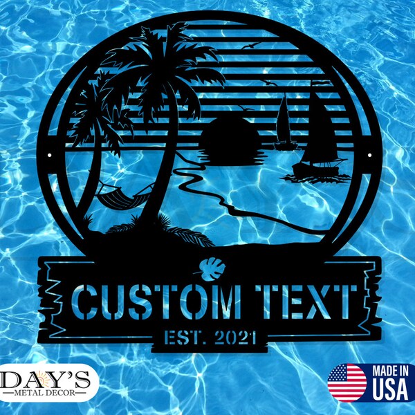 Tropical Sign - Etsy