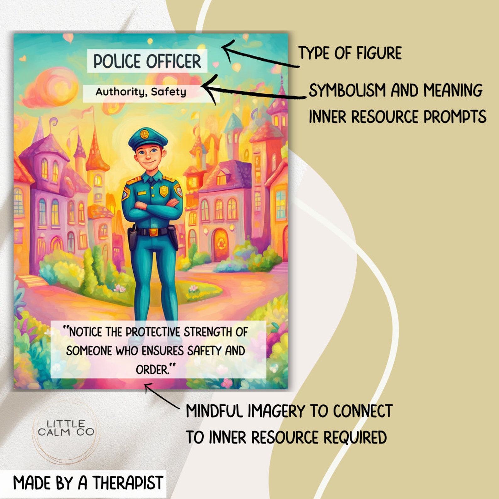 Wise, Nurturing and Protector Resourcing Cards for EMDR, Resource ...