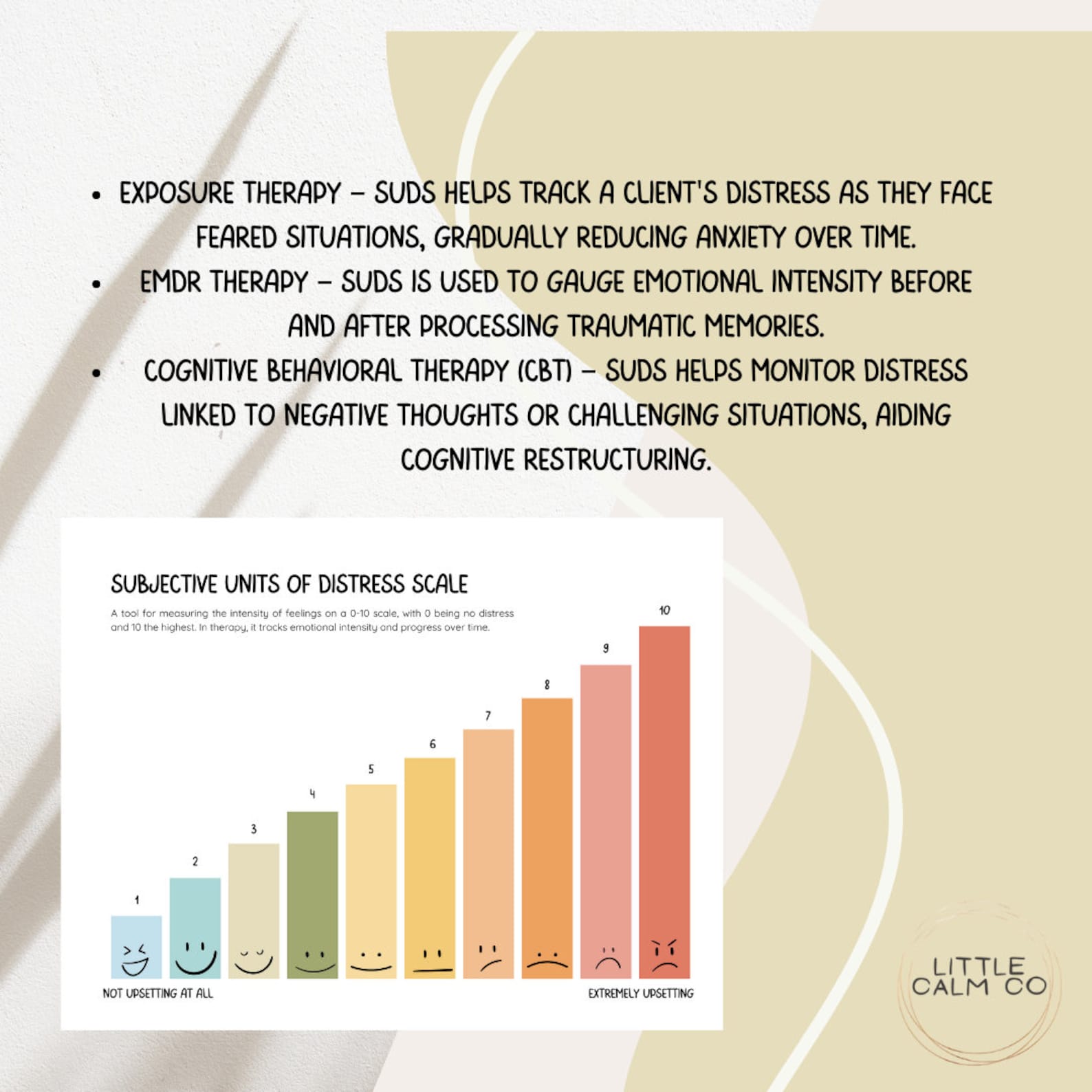 Subjective Units of Distress Scale (SUDS), Exposure Therapy, CBT ...