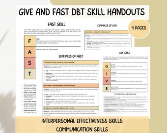 DBT Interpersonal Effectiveness Skills - Etsy