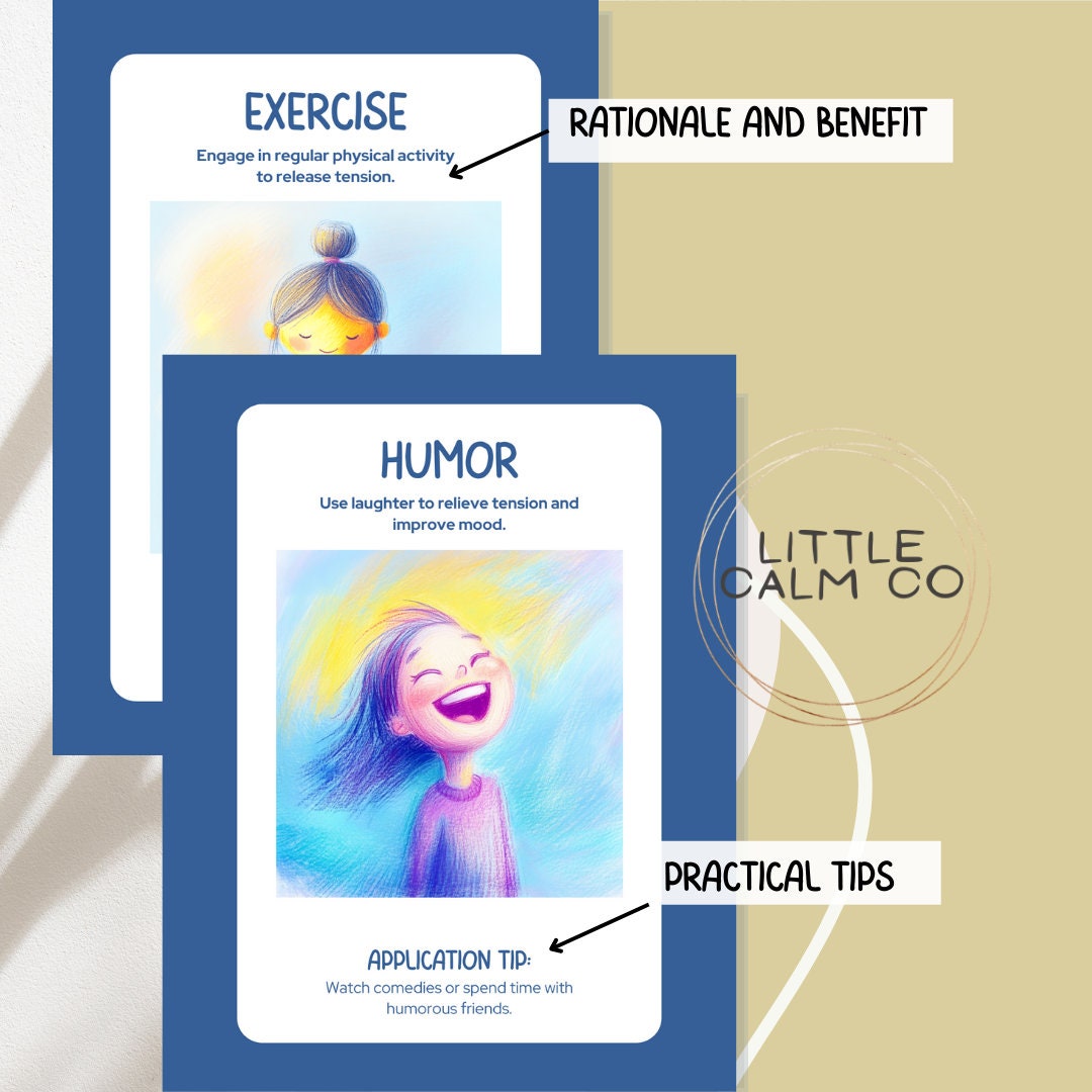 Nervous System Regulation Cards, Teen Mental Health Coping Skills, Poly ...