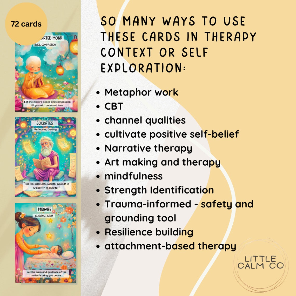 Wise, Nurturing and Protector Resourcing Cards for EMDR, Resource ...