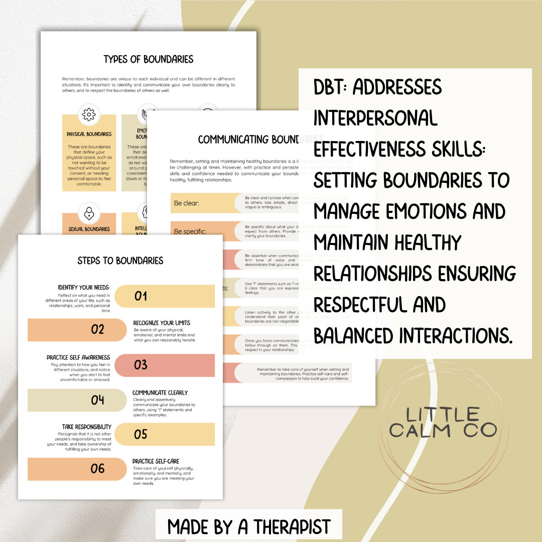 Healthy Boundaries Handouts, Set Boundaries, Boundaries Worksheet Teens ...