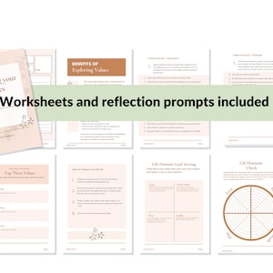 Personal Values Card Exercise | 101 Values Card to Print | Core Values ...