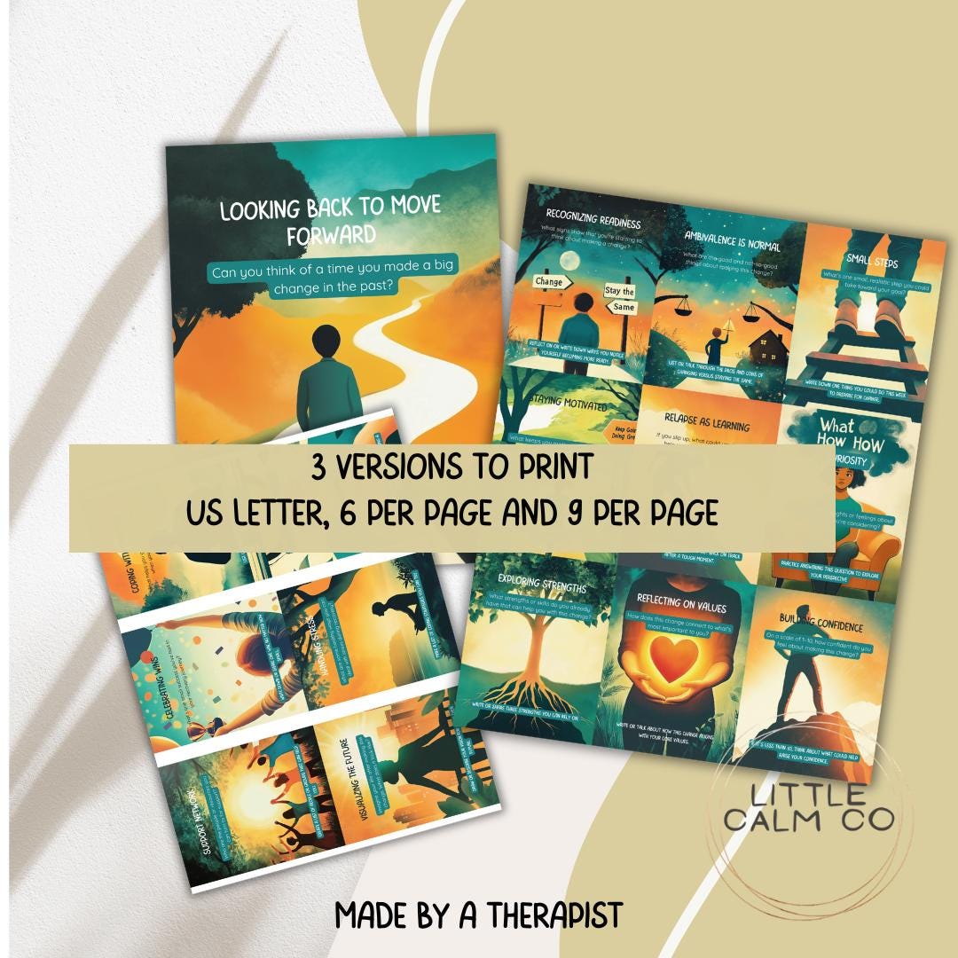 Addiction Recovery Exploration Cards | Creative Art Therapy | Group ...