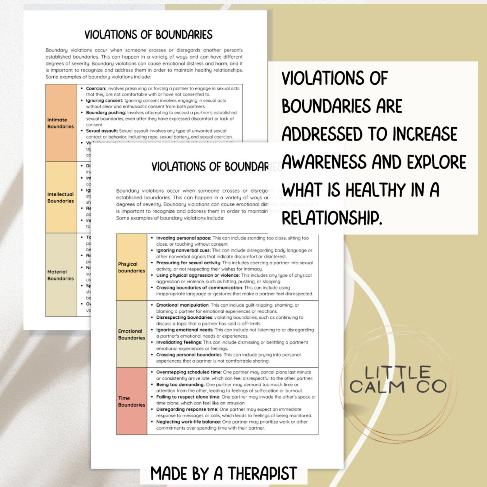 Healthy Boundaries Handouts, Set Boundaries, Boundaries Worksheet Teens ...