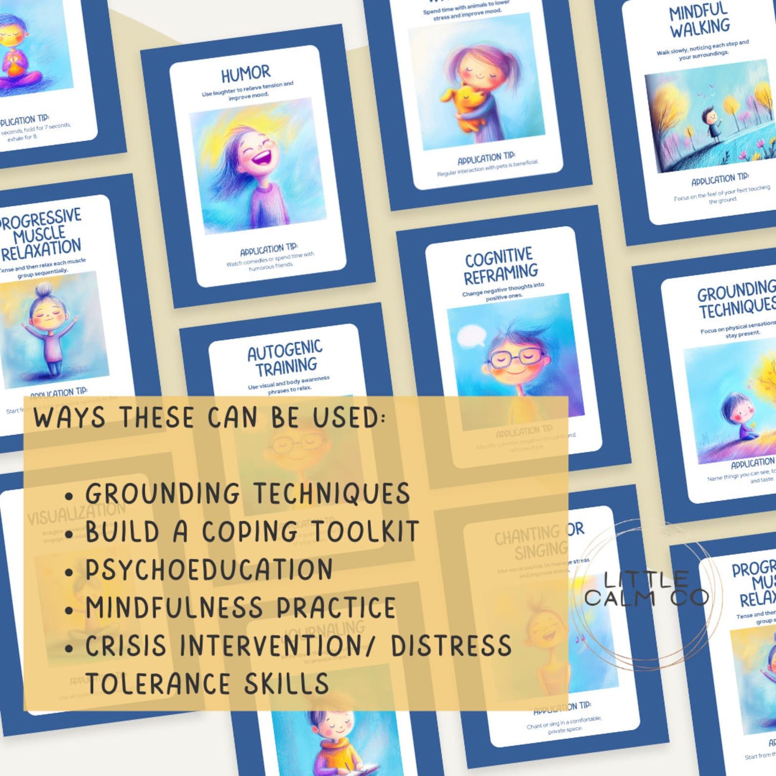 Nervous System Regulation Cards, Teen Mental Health Coping Skills, Poly ...