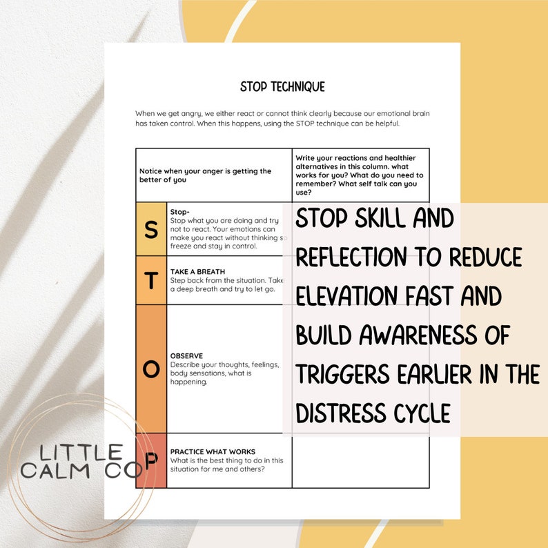 Brain Response to Anger | Anger Management Tools | STOP Skill | | ADHD ...