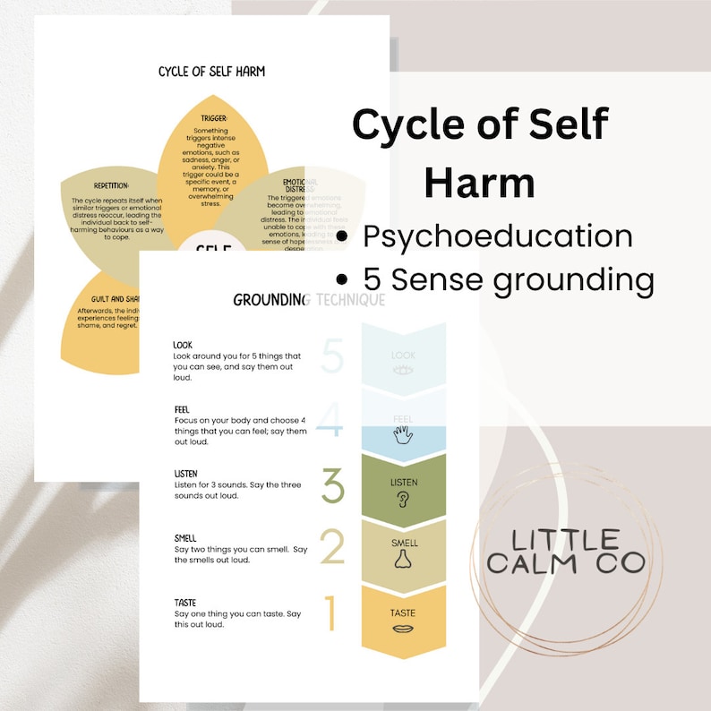 Alternatives to Self-harm Handouts and Coping Strategies, Adaptive ...