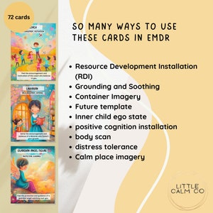 Wise, Nurturing and Protector Resourcing Cards for EMDR, Resource ...