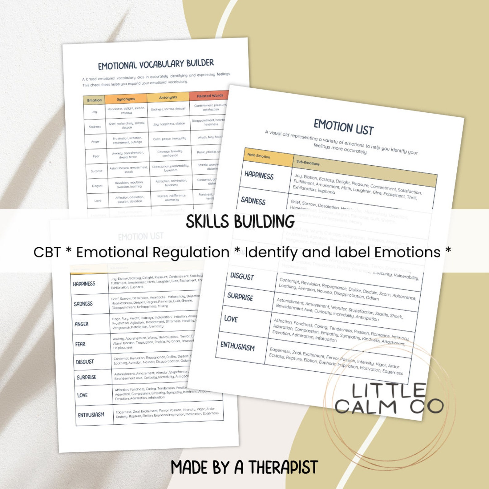 Emotions Feelings Wheel | Feelings Charts | Identify and Label Emotions ...