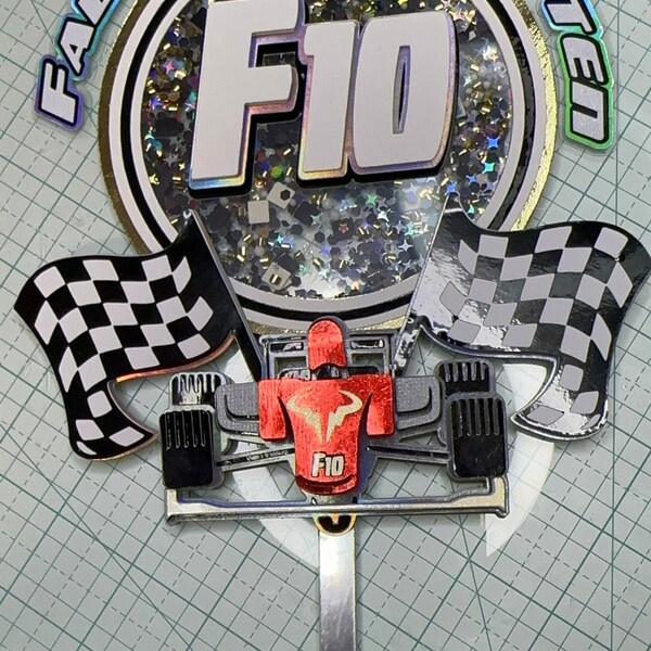 F1 Cake Topper - Etsy