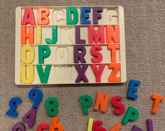 Fisher Price Letters - Etsy