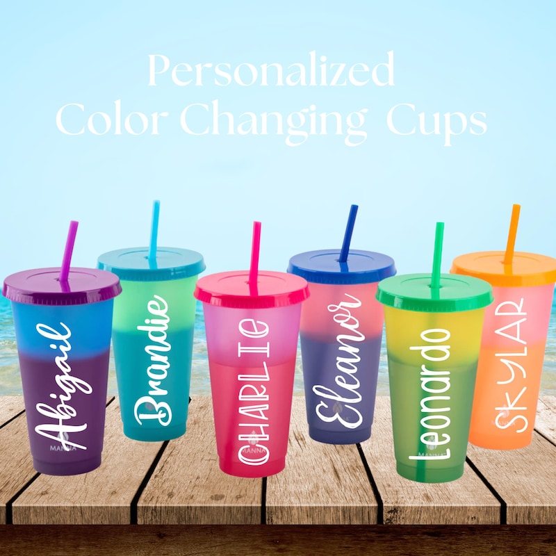 Color Changing Cups - Etsy