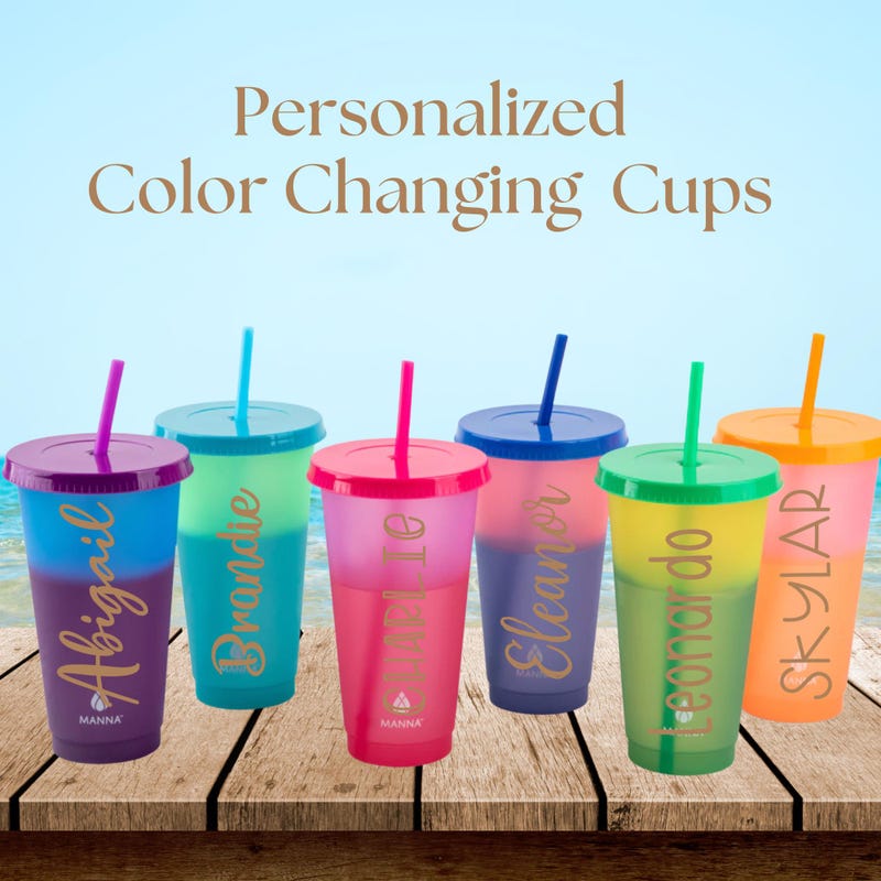 Color Changing Cups - Etsy