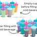 Personalized 24oz Color Changing Cold Cup Neon With White Font ...