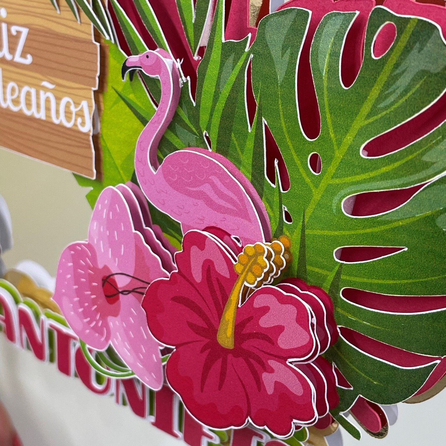 Hawaiian Theme Cake Topper, Hawaiian Birthday Party, Hawaiian Party ...