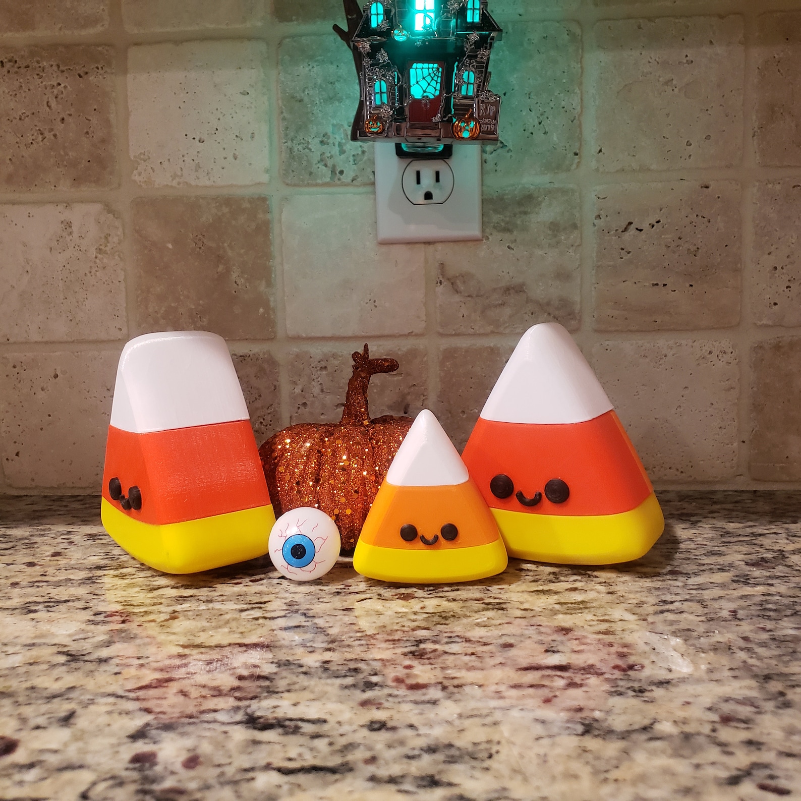 Cute 3D Printed Candy Corn Home Decorations Perfect for - Etsy