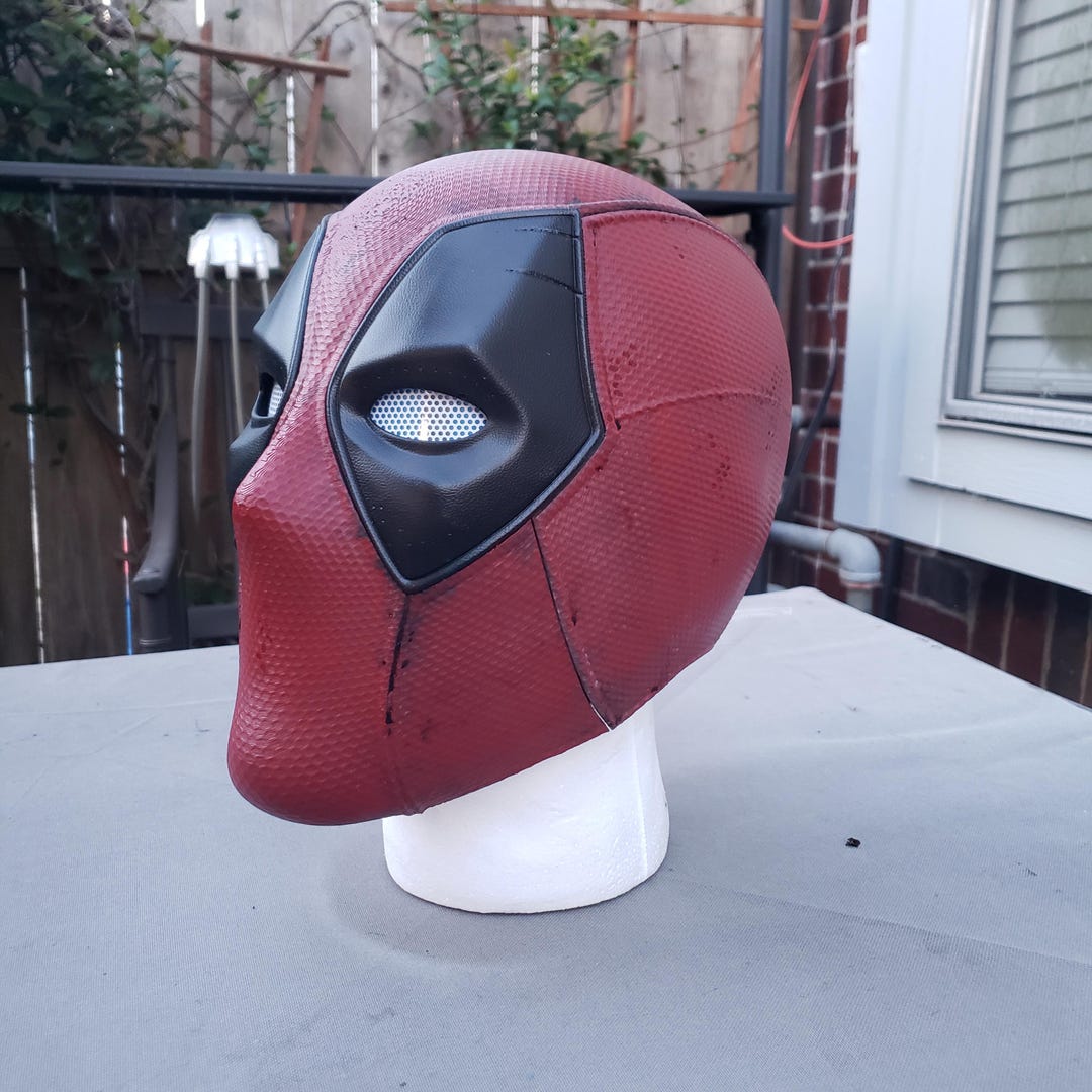 Deadpool 3 Inspired Fan Art 3D Printed Cosplay Helmet - Etsy UK