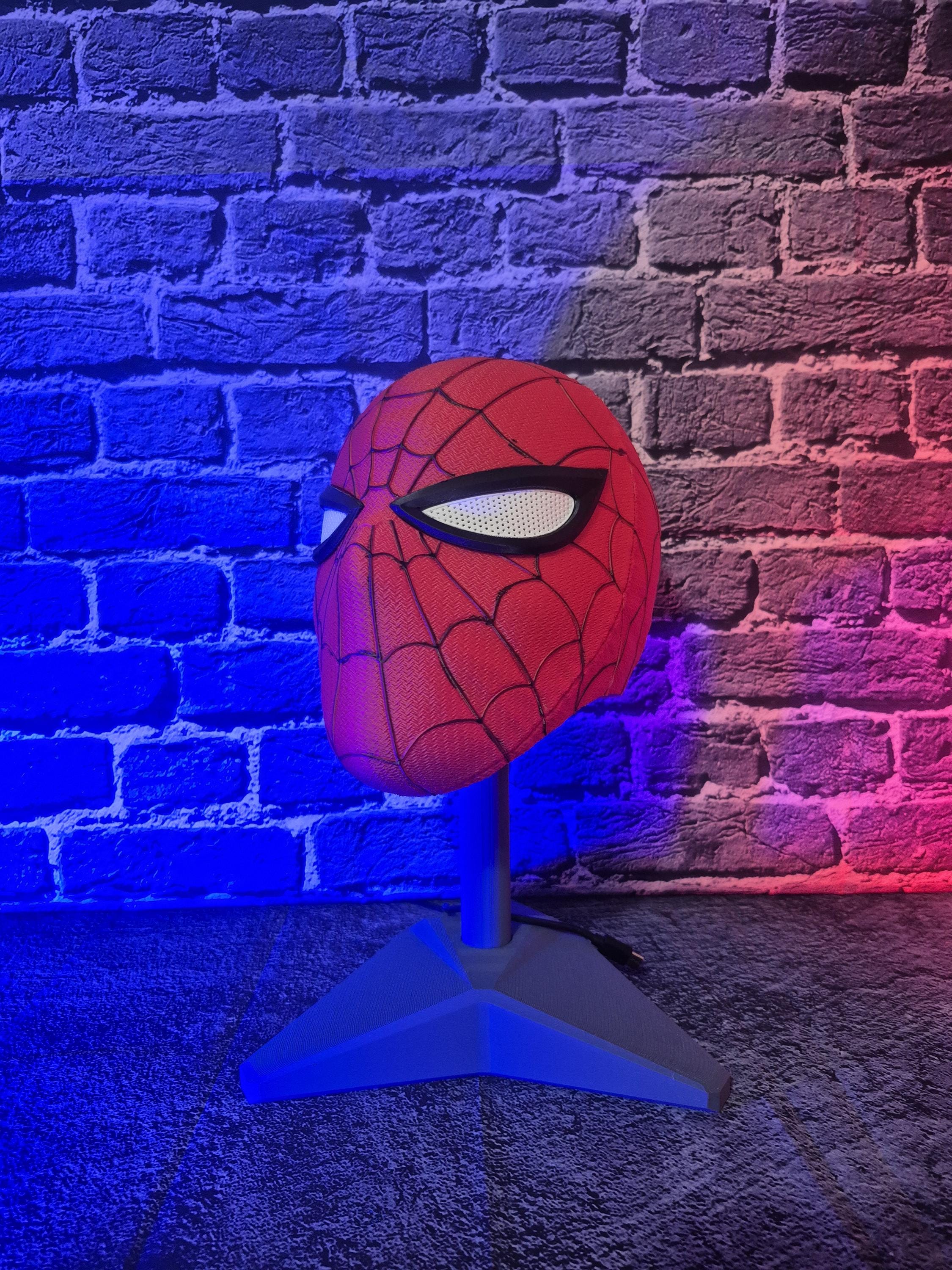Spider-man Wearable 3D Printed Mask | Raw Cosplay Helmet for Painting ...