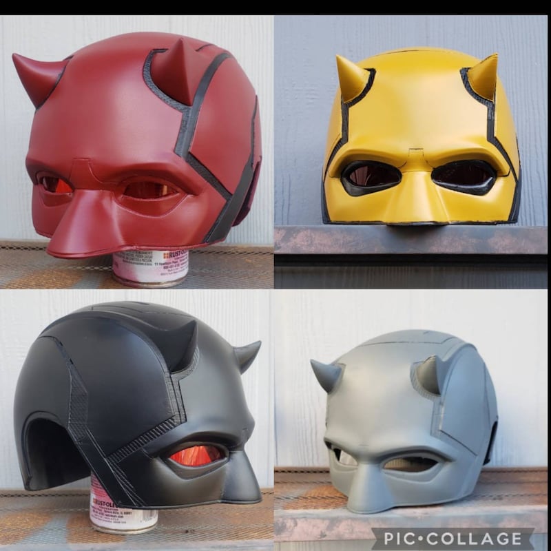 Daredevil Mask - Etsy