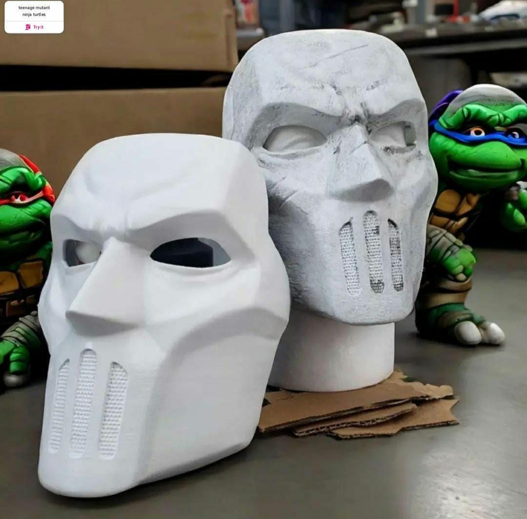 Casey Jones TMNT Inspired Fan Art Mask Ninja Turtles - Etsy