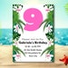Editable Invitation for 9th Birthday Numbered Invitation Editable ...
