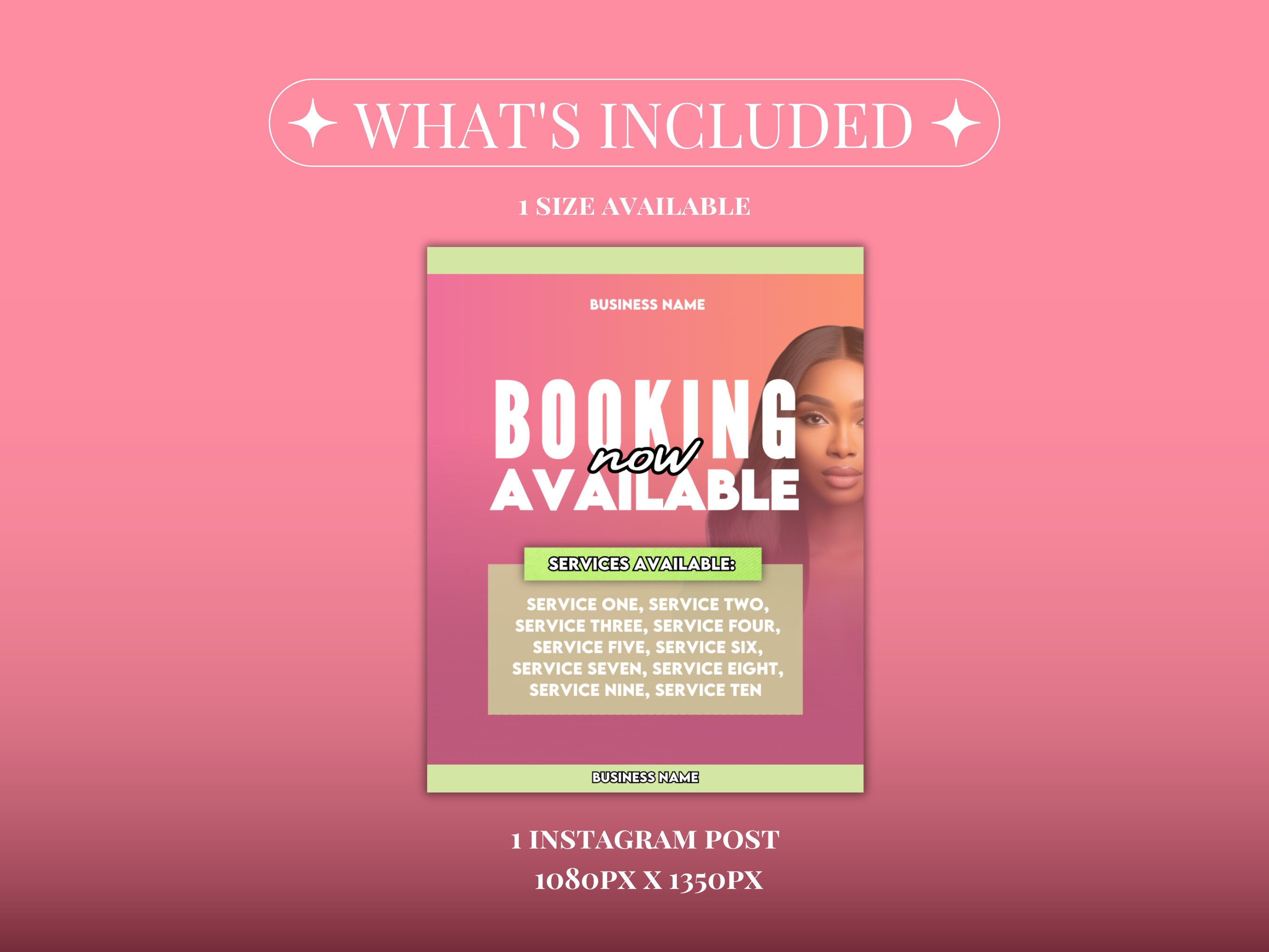 Booking Available Flyer Appointment Available Flyer Instagram Canva ...