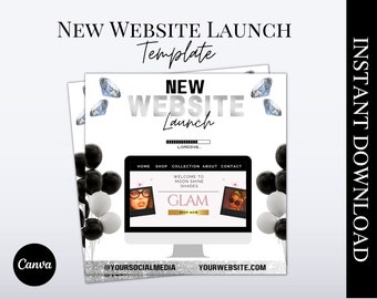 Website Launch Flyer - Etsy