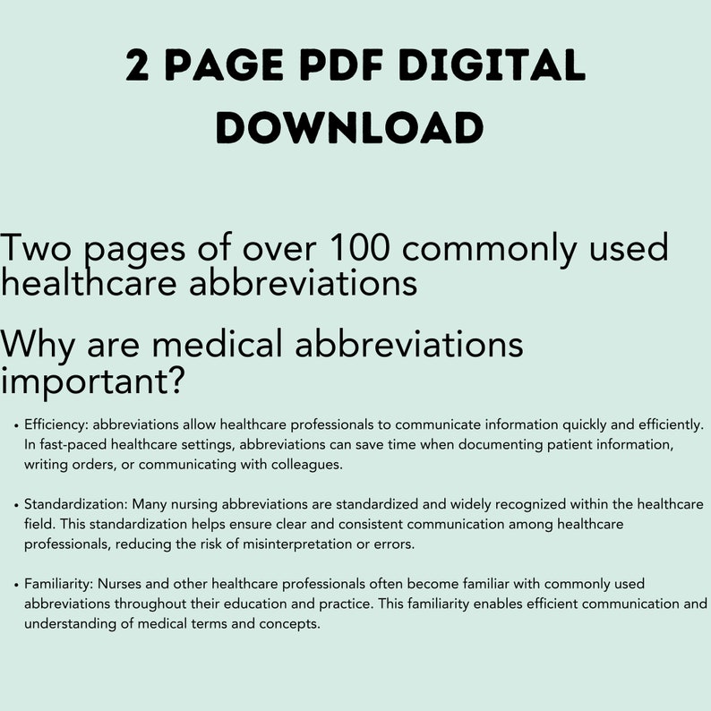 Medical Abbreviation Study Guide Medical Terminology Nursing medical-abbreviation-study-guide-medical-terminology-nursing