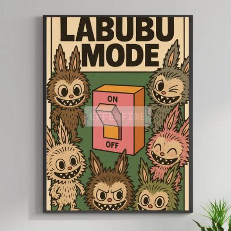 Labubu Poster - Etsy