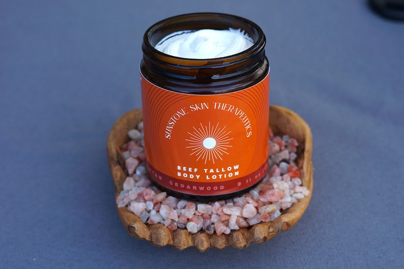 Beef Tallow Lotion- Cedarwood Scent - Etsy