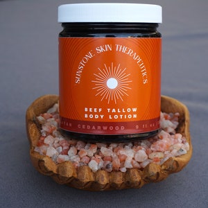 Beef Tallow Lotion- Cedarwood Scent - Etsy