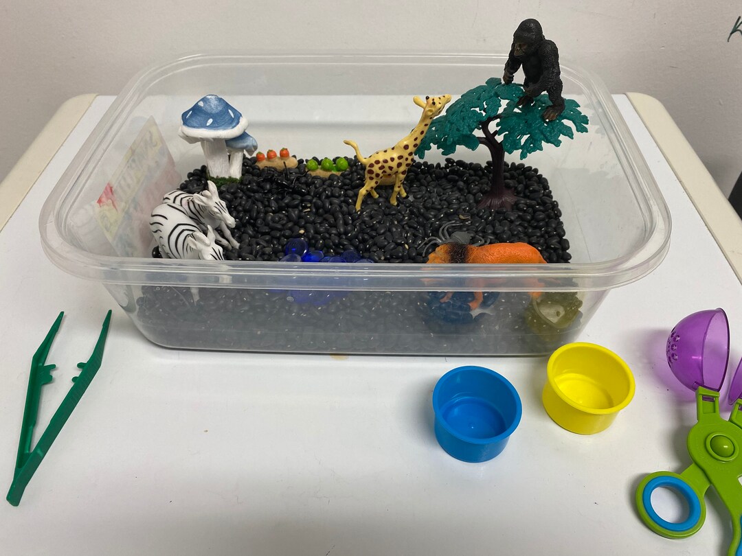Safari Themed Sensory Kit - Etsy