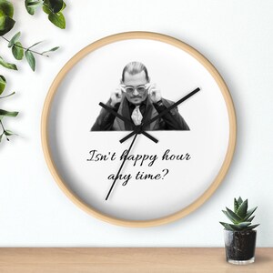 Wall Clock Featuring Johnny Depp, Johnny Depp Trial, Isn't a Happy Hour ...