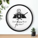 Wall Clock Featuring Johnny Depp, Johnny Depp Trial, Isn't a Happy Hour ...