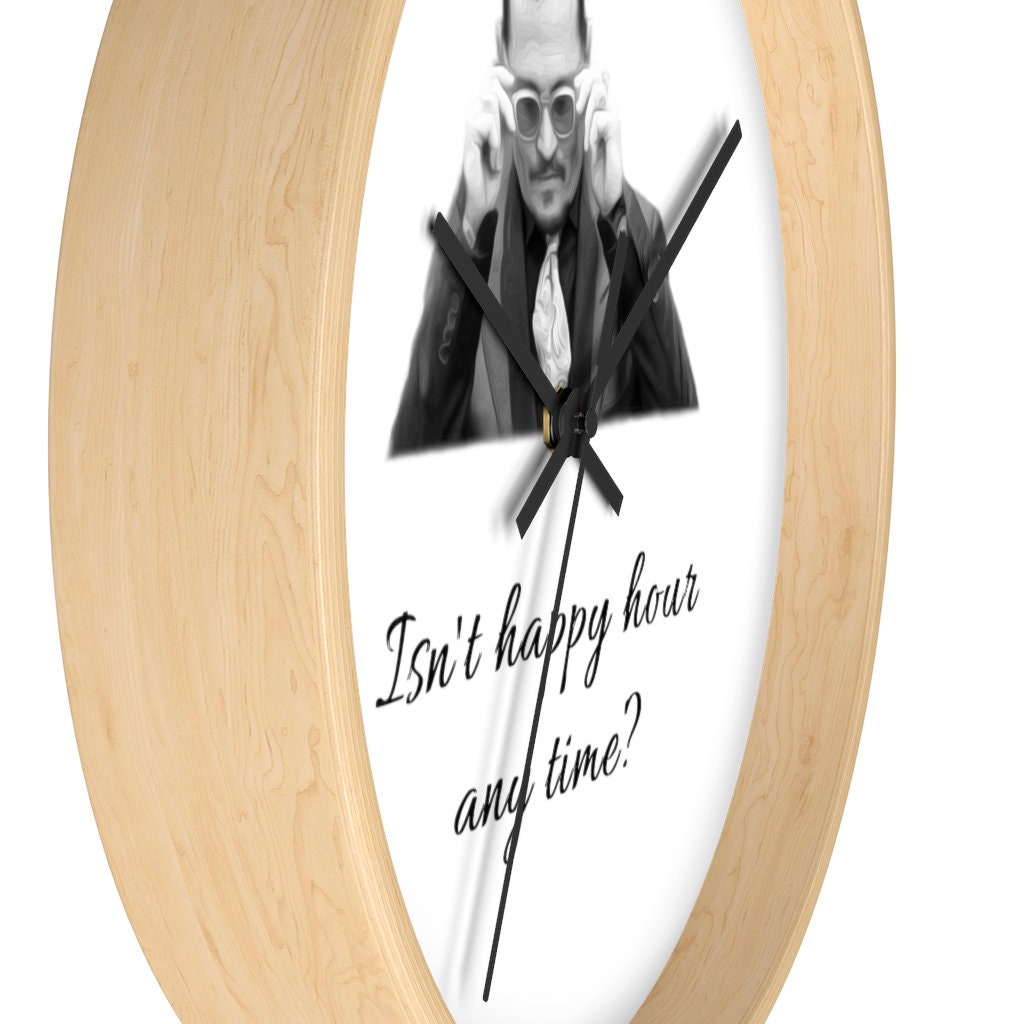 Wall Clock Featuring Johnny Depp, Johnny Depp Trial, Isn't a Happy Hour ...