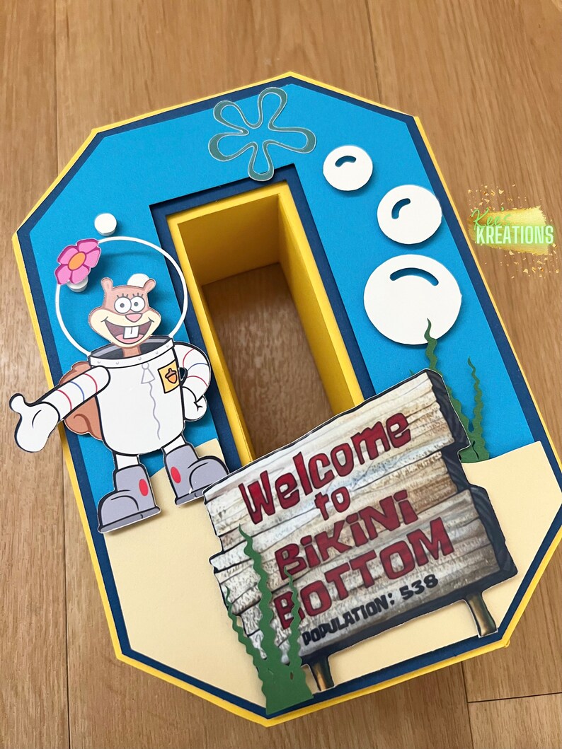 Spongebob Letters / Numbers 8 Spongebob Birthday Decor - Etsy