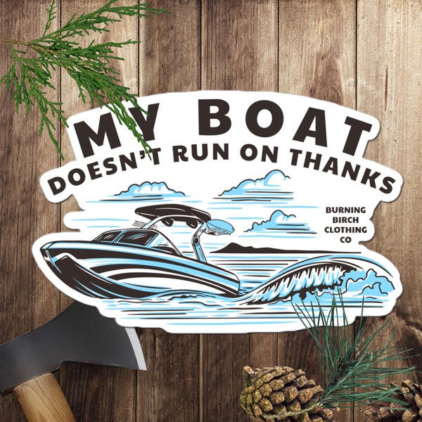 Funny Boating Stickers - Etsy
