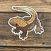 Crested Geckos Flame and Normal Morph, and Wheee Jumping Gecko Stickers ...
