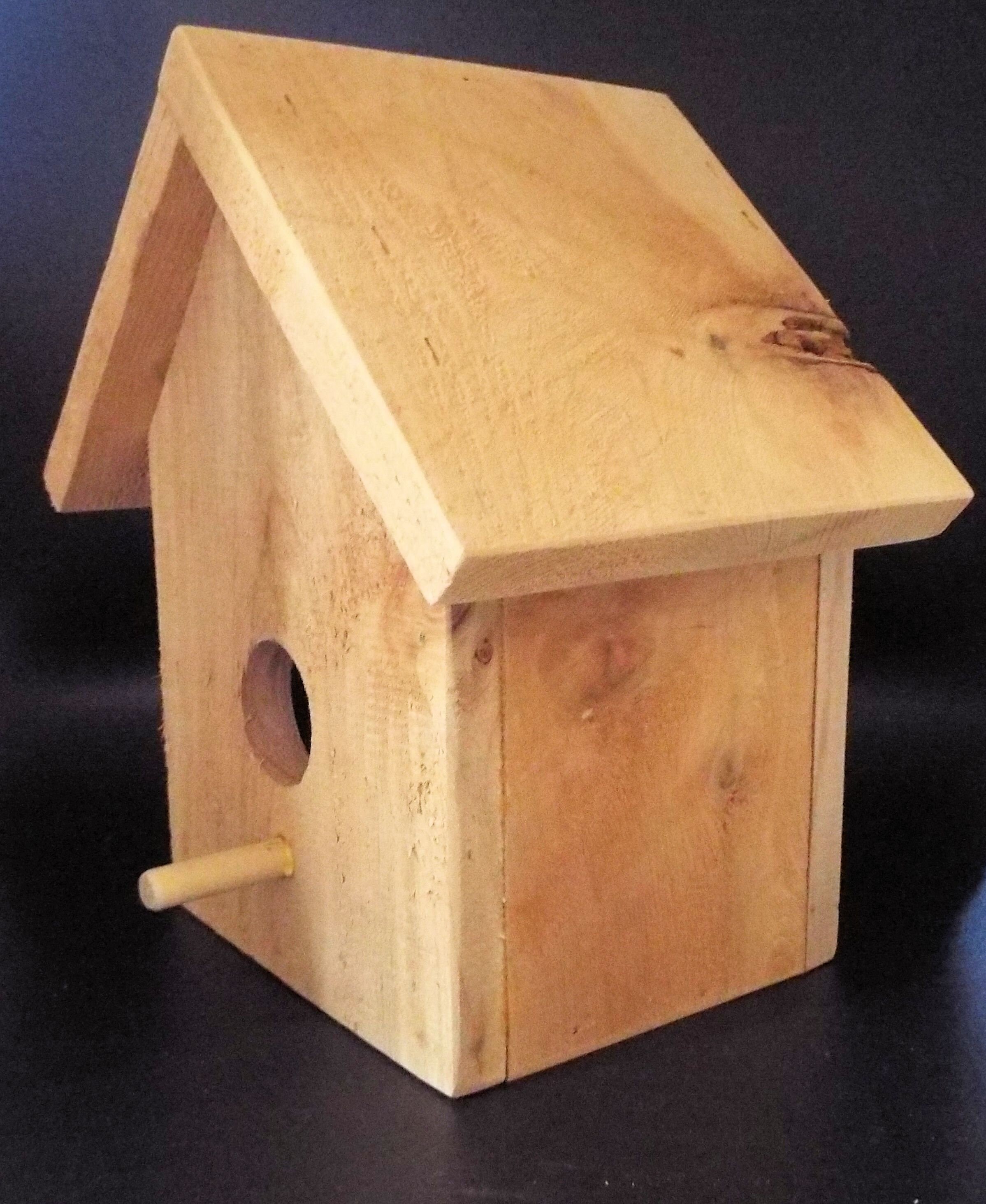 2 Piece Habitat Pack Nesting Platform & Birdhouse - Etsy