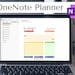 Onenote Planner, Positive Affirmation Rainbow Planner - Be Organized ...