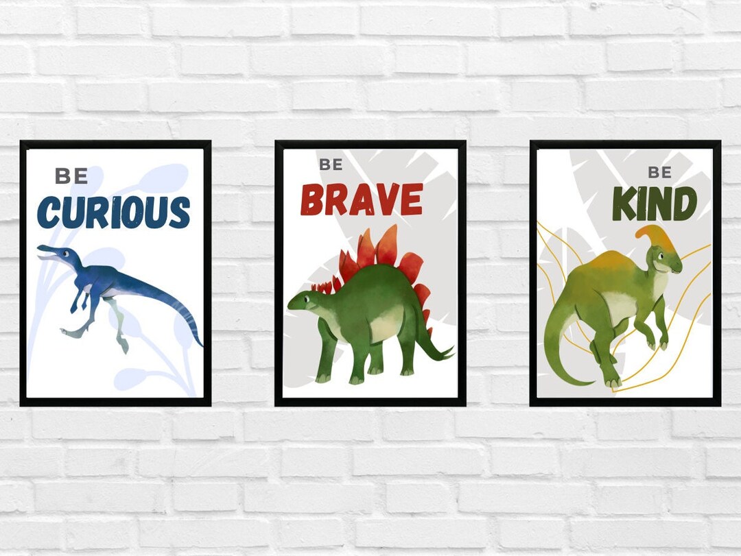 Dinosaur Positive Affirmation Printable Bundle - Nursery Prints ...