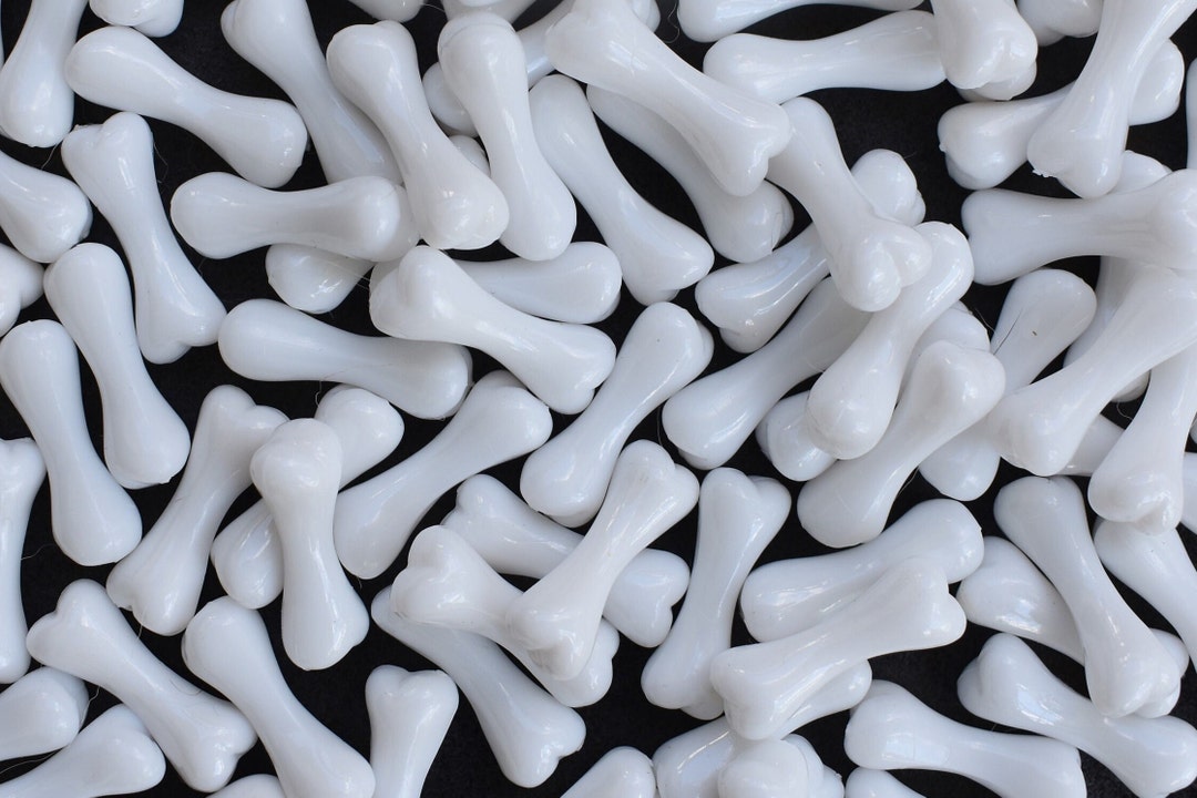 20 Pieces Mini Skeleton Fake Bones, Halloween Decor, Slime Charms, Fake ...