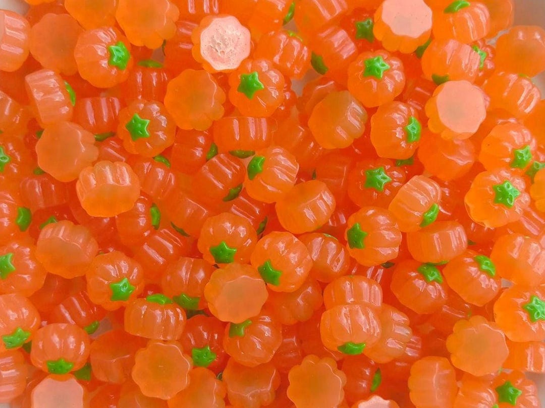 3D Mini Resin Fall Pumpkins, Slime Charms, Nail Charms, Tiered Tray ...