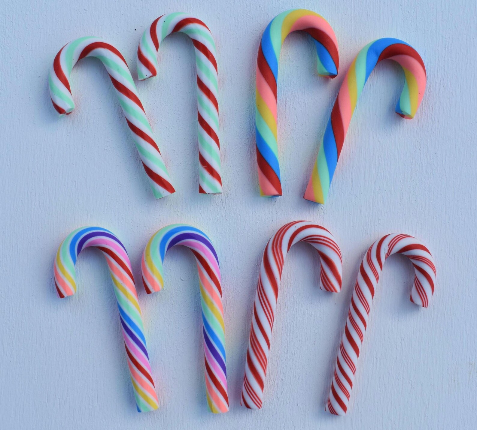 Mini Christmas Candy Cane Mix, Slime Charms, Fake Bake Supplies ...