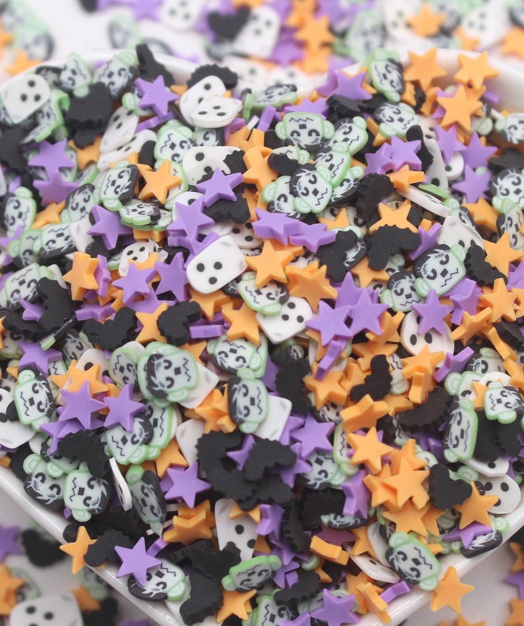 Fake Halloween Sprinkles, Slime Sprinkles, Fall Sprinkles, Polymer Clay ...