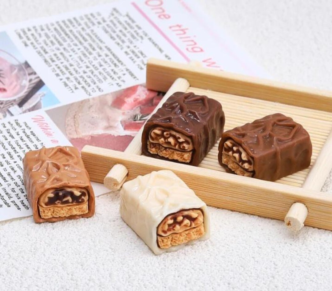 Realistic Mini Candy Bars, Play Food, Tiered Tray, Jar Filler, Fake ...