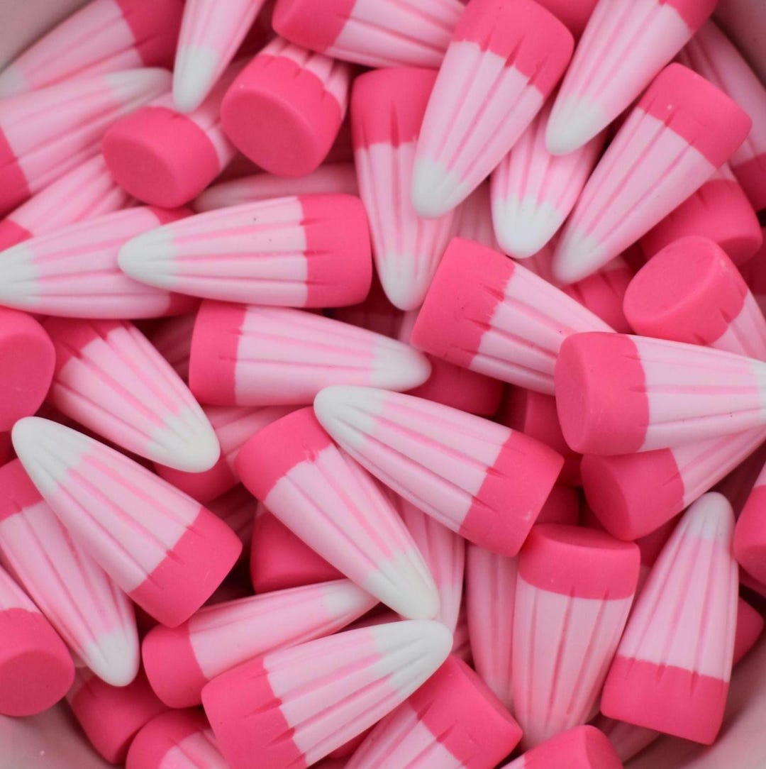 Large Pink Candy Corn, Fake Candy, Faux Candy Corn, Tiered Tray Candy ...